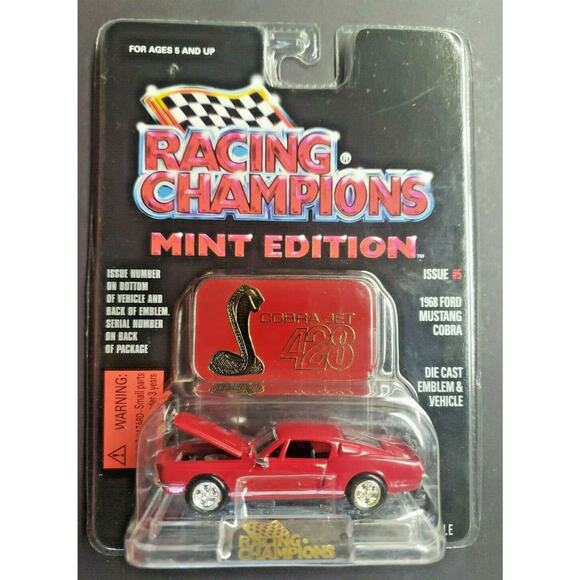 Racing Champions | Other | 996 Racing Champions Mint1968 Ford Mustang ...